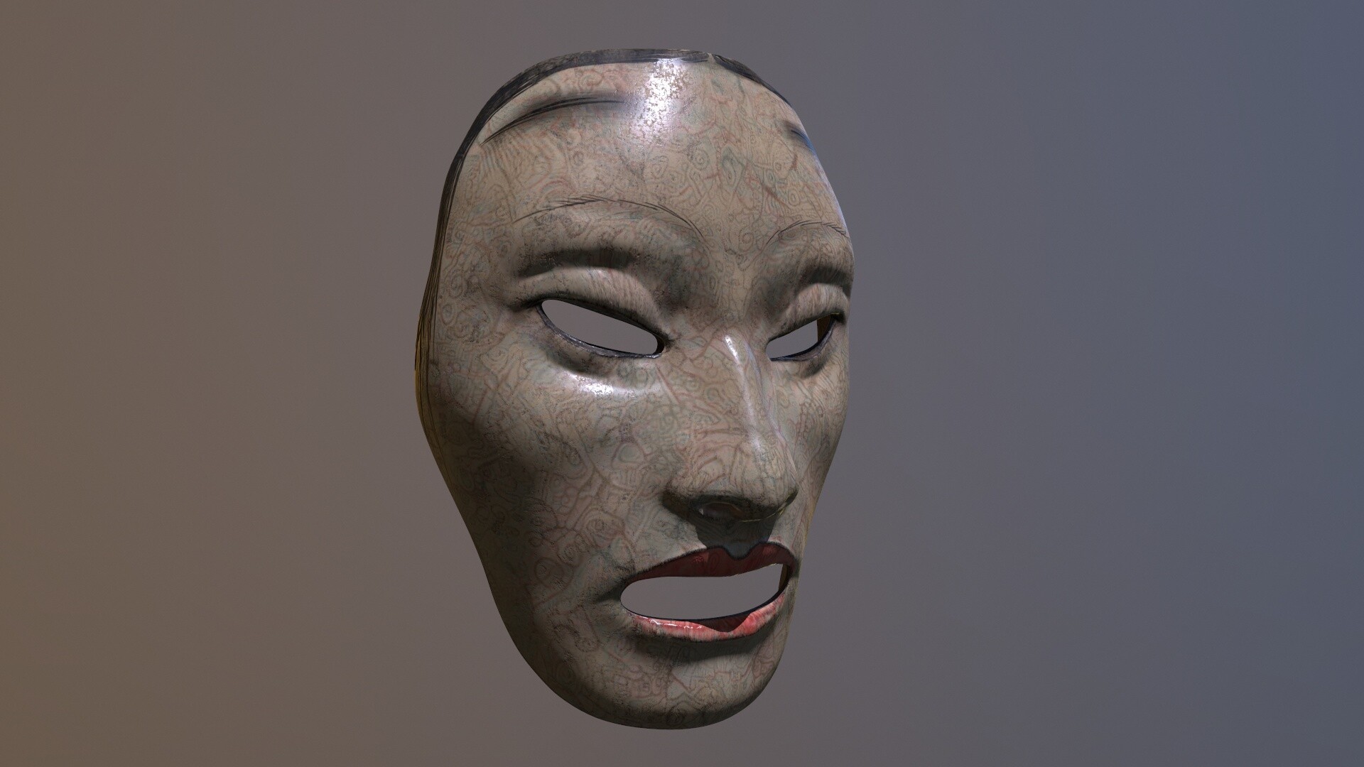 ArtStation - Noh Mask