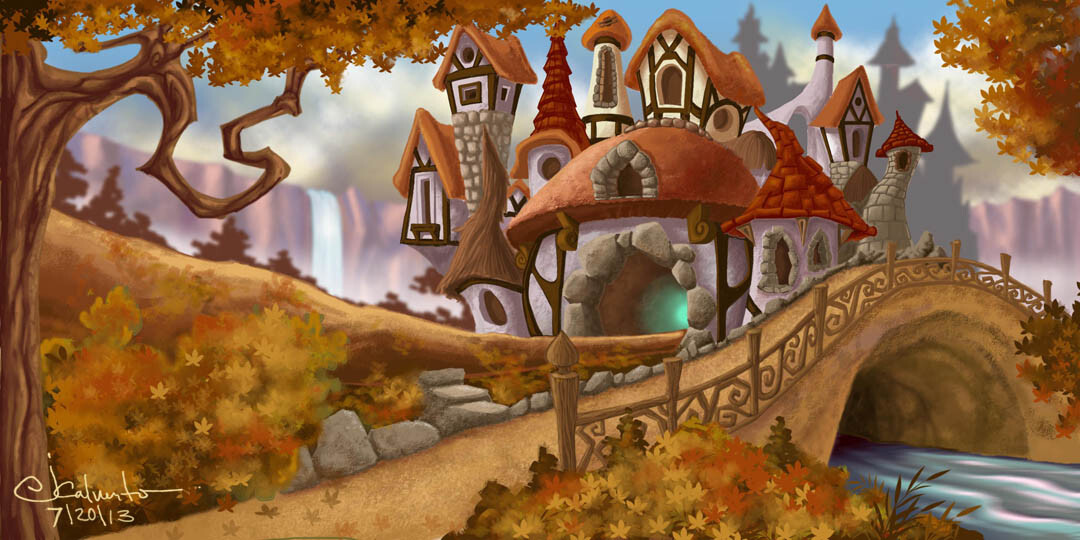 ArtStation - Dwarf Castle