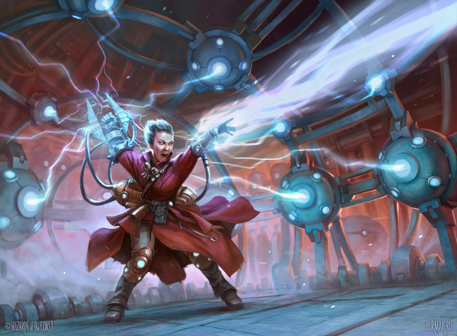 ArtStation - Electrodominance - MtG