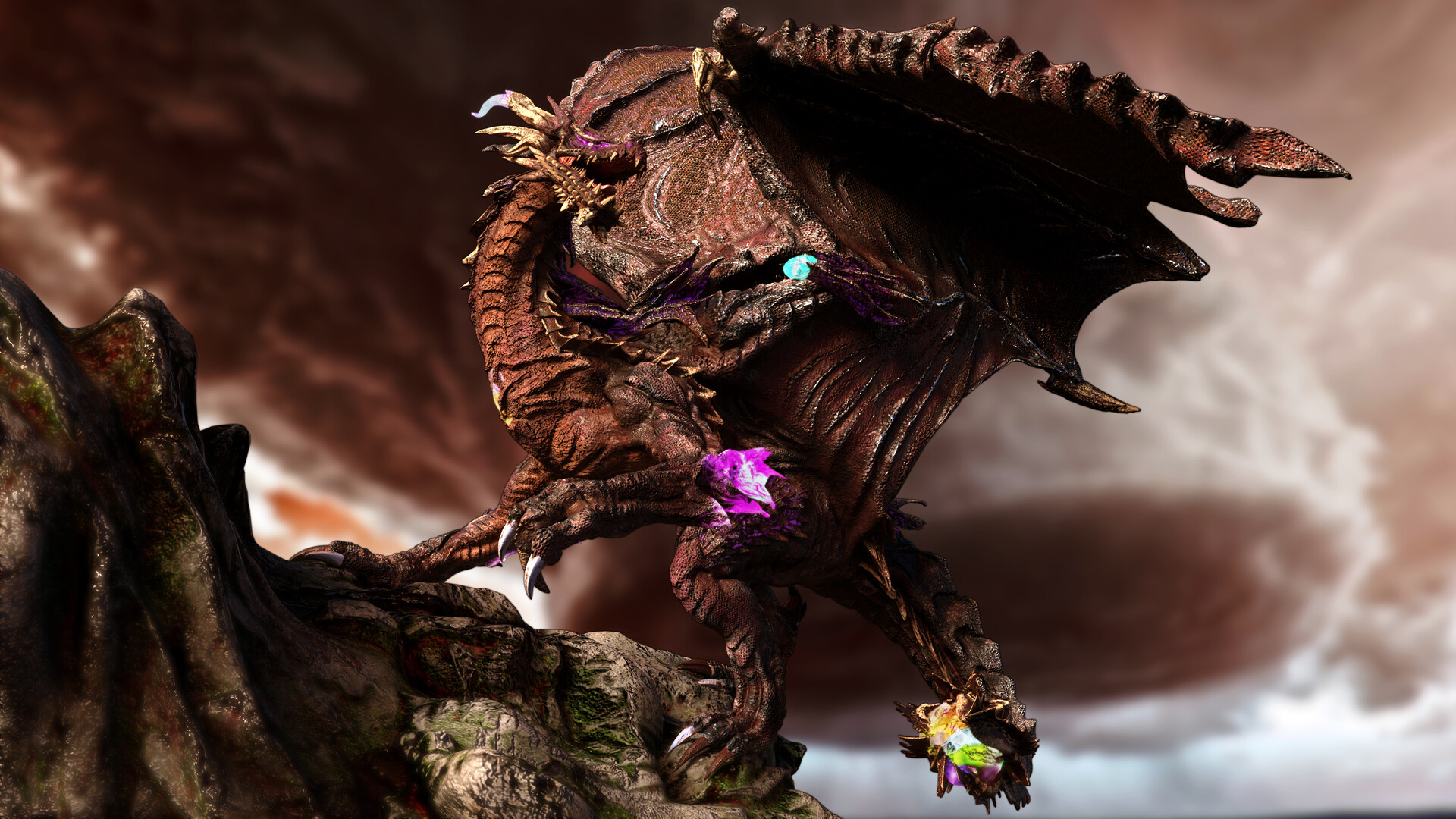 ArtStation - Dragon Textured