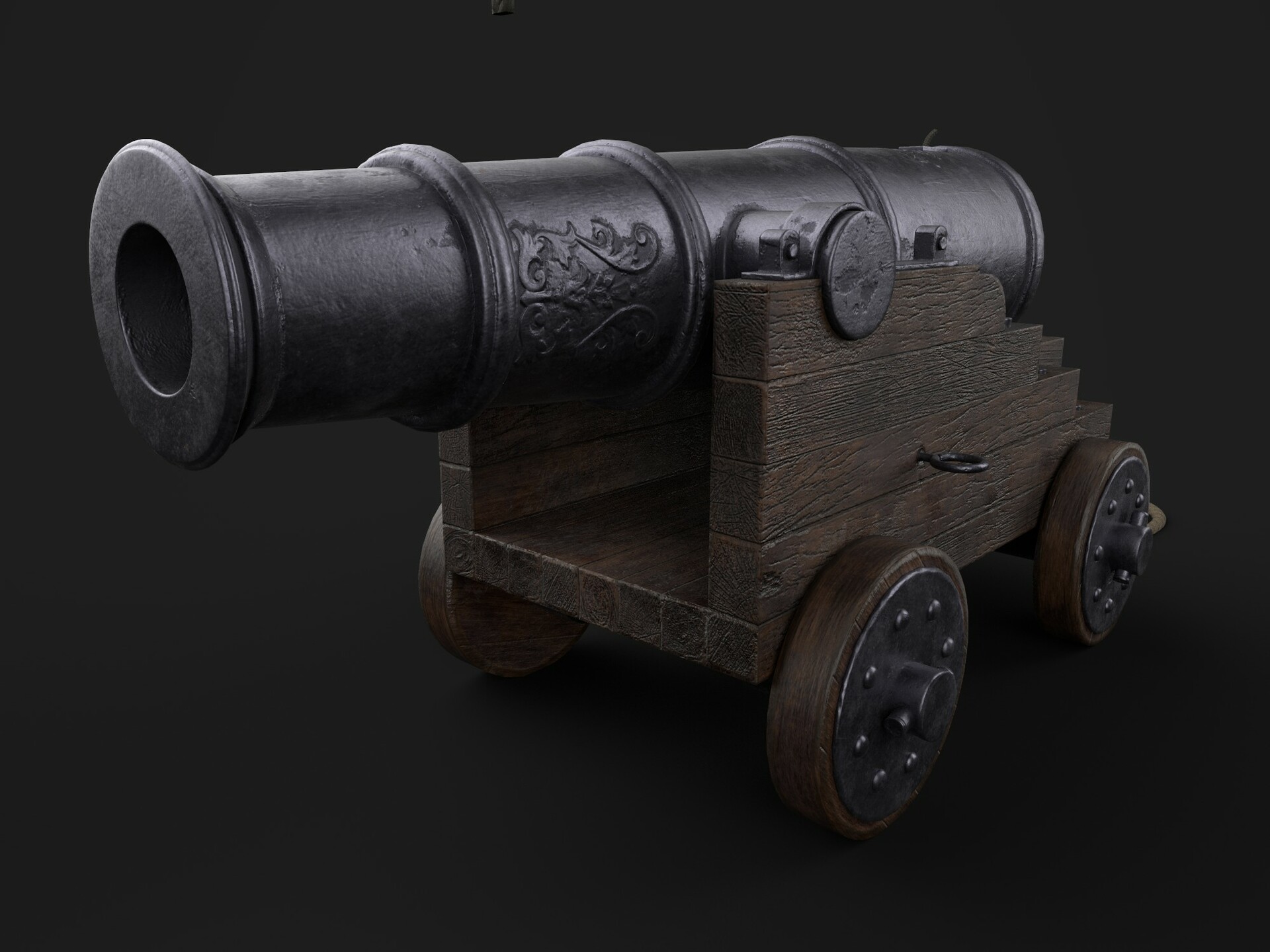 ArtStation - Pirate Cannon