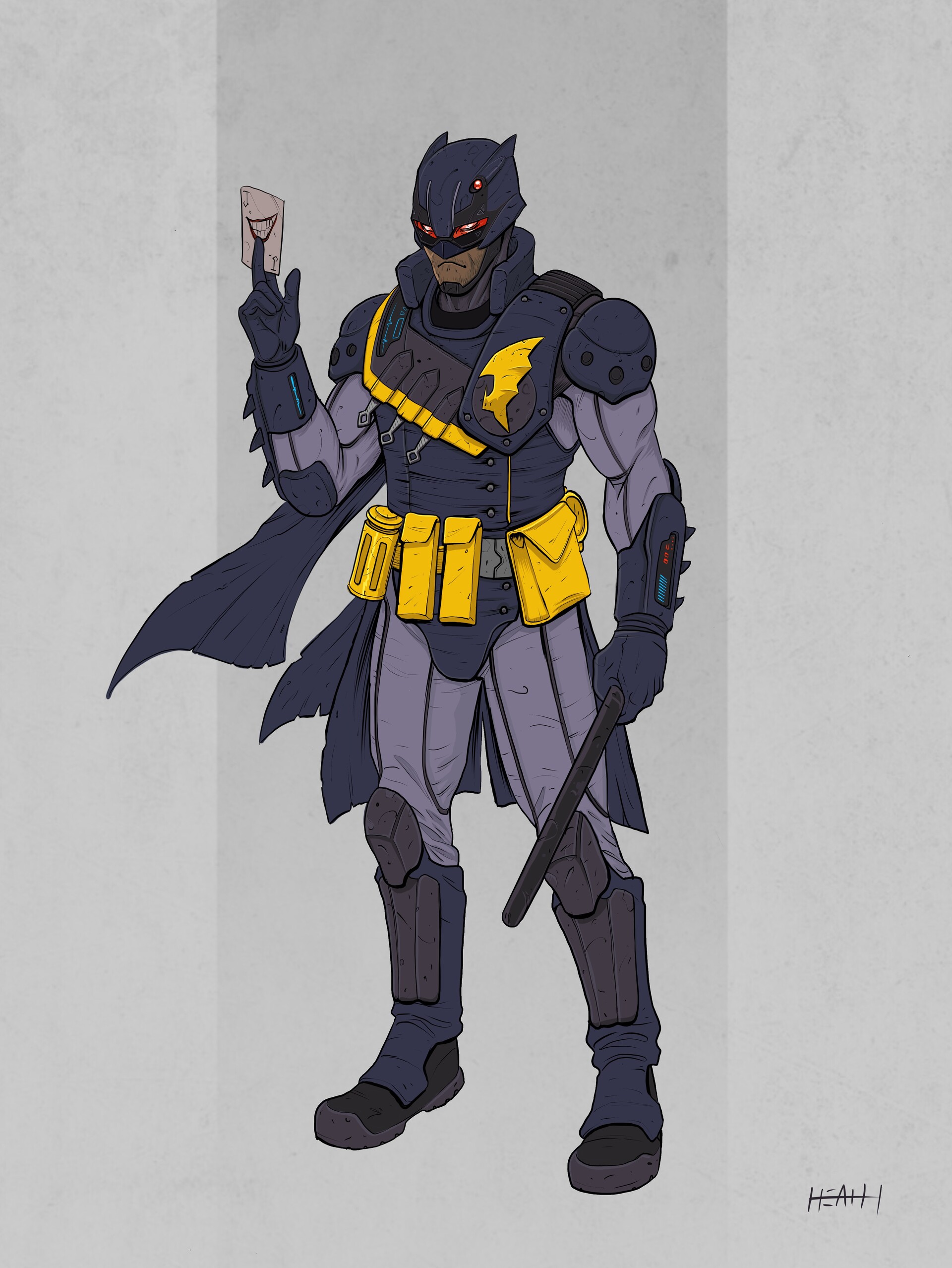 ArtStation - Batman redesigned