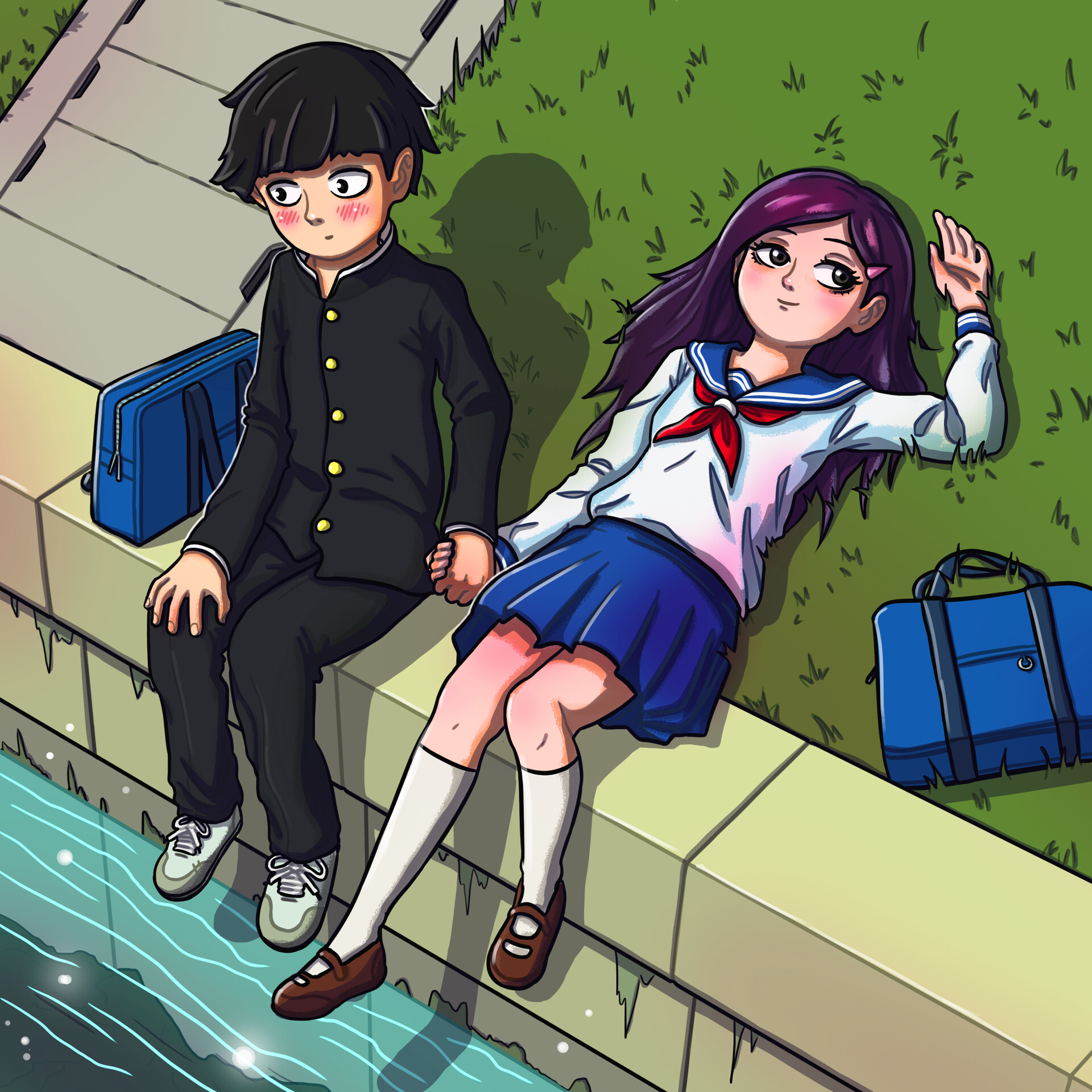 ArtStation - Mob and Tsunomi