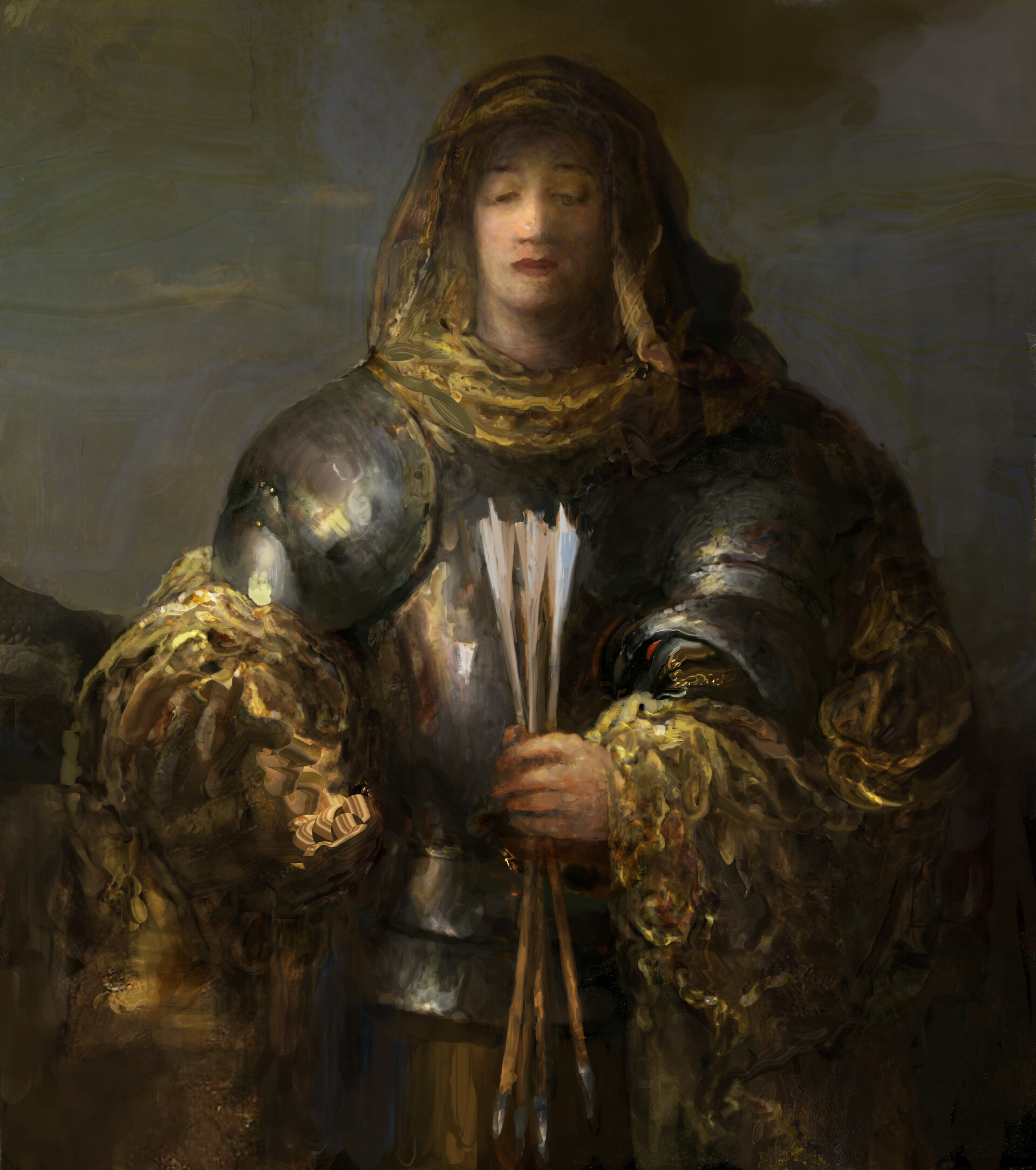 ArtStation - Lady Black Death