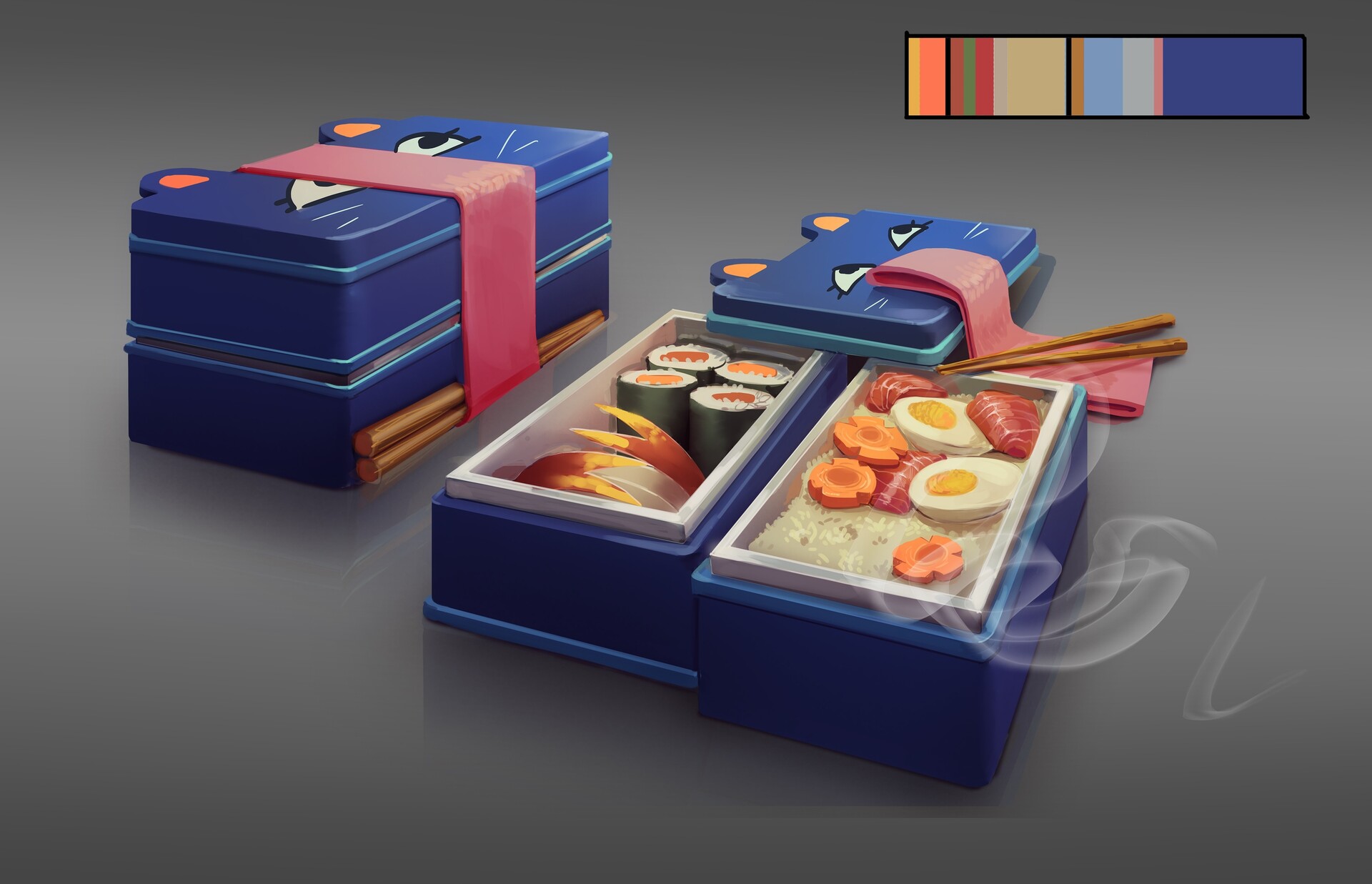 ArtStation - Lunch box