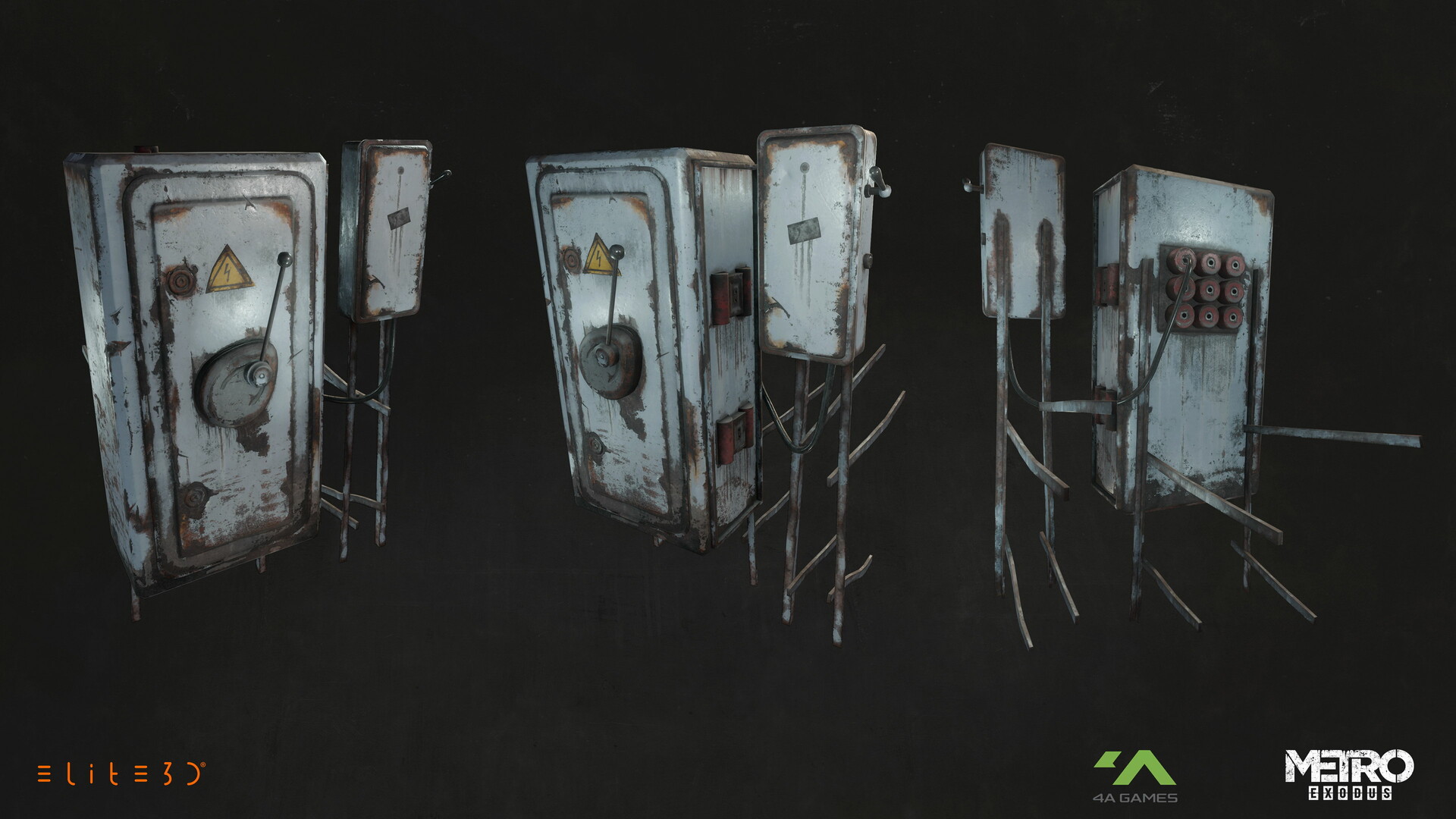 elite3d studio - Metro Exodus Props