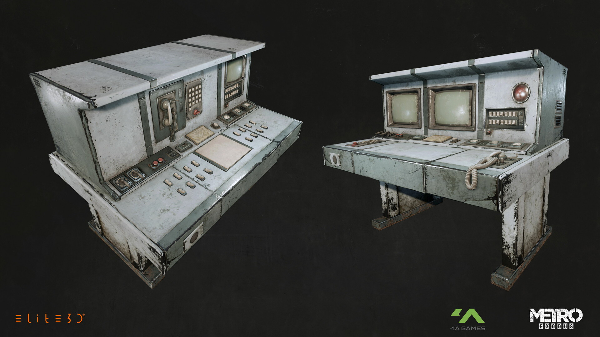 elite3d studio - Metro Exodus Props