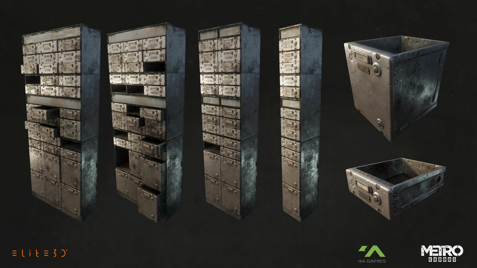 elite3d studio - Metro Exodus Props