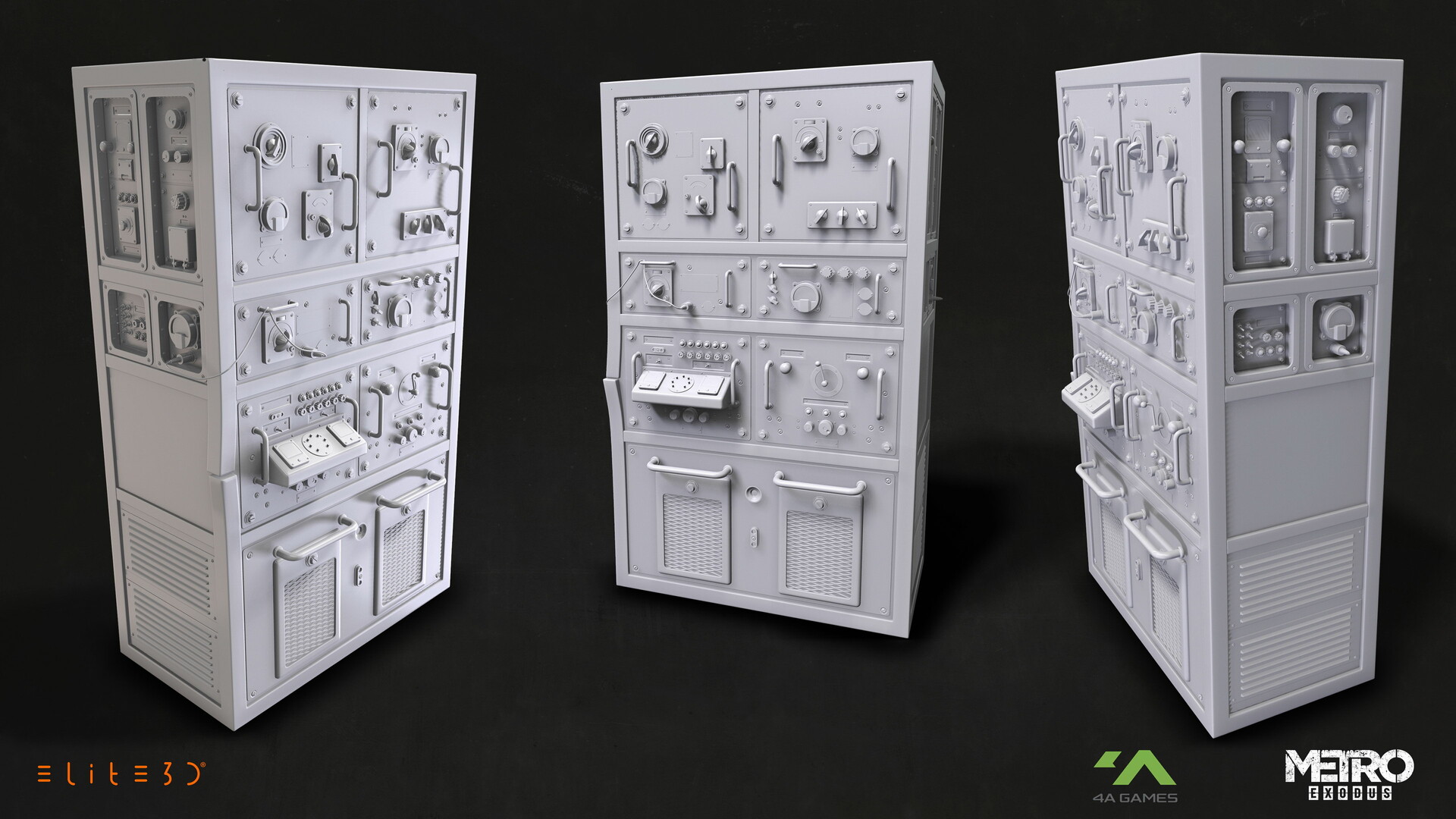 elite3d studio - Metro Exodus Props