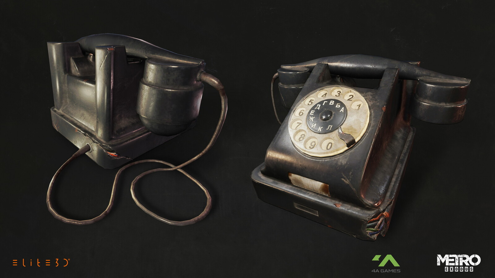 elite3d studio - Metro Exodus Props