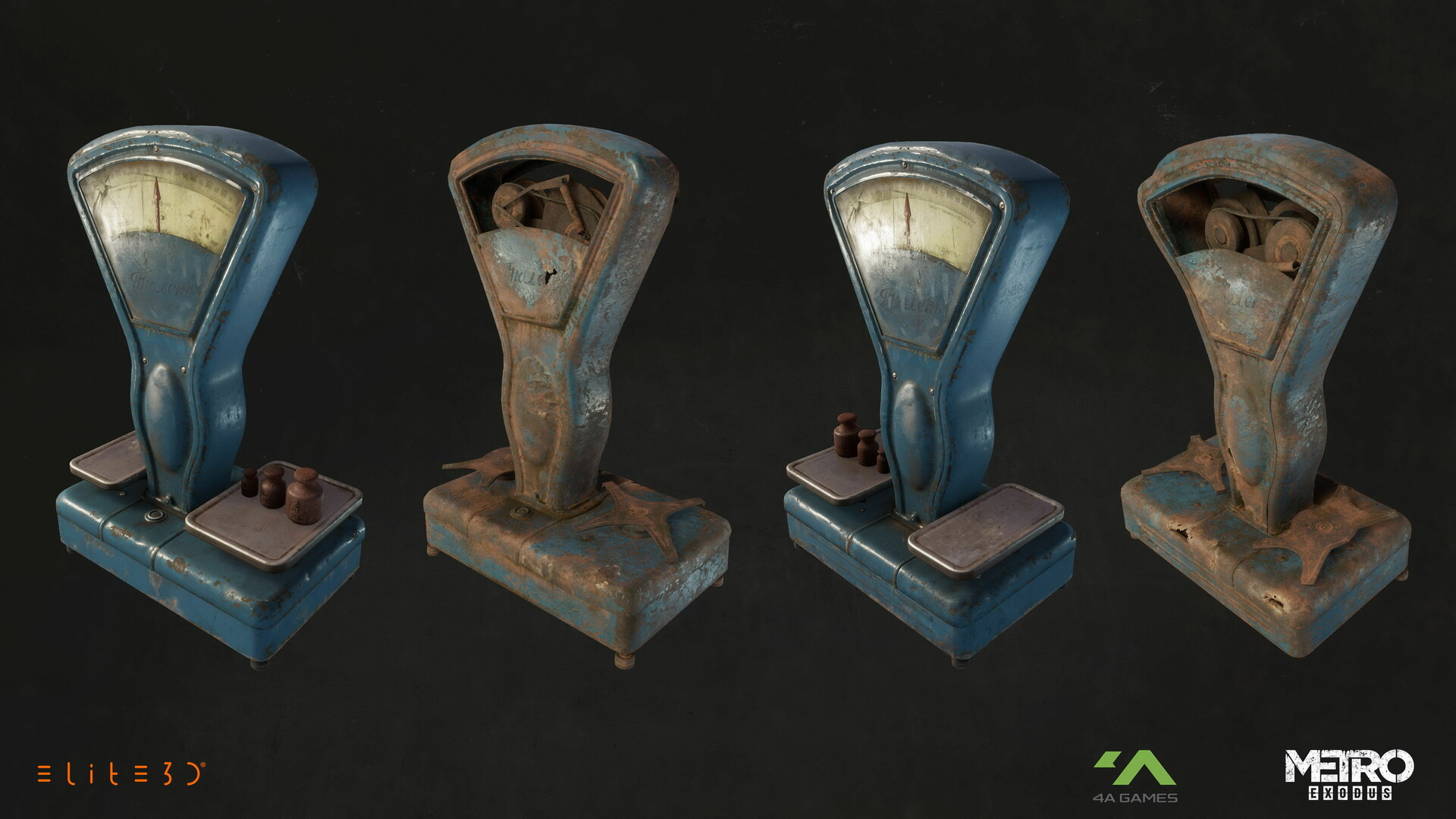 elite3d studio - Metro Exodus Props