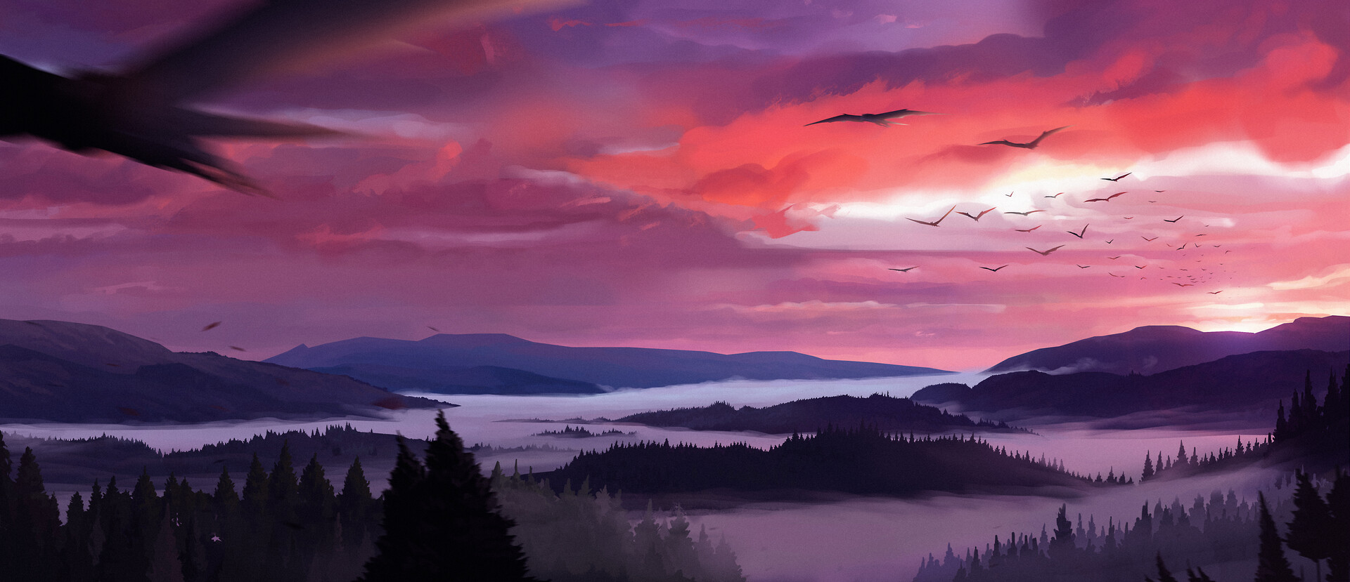 ArtStation - Dragon migration