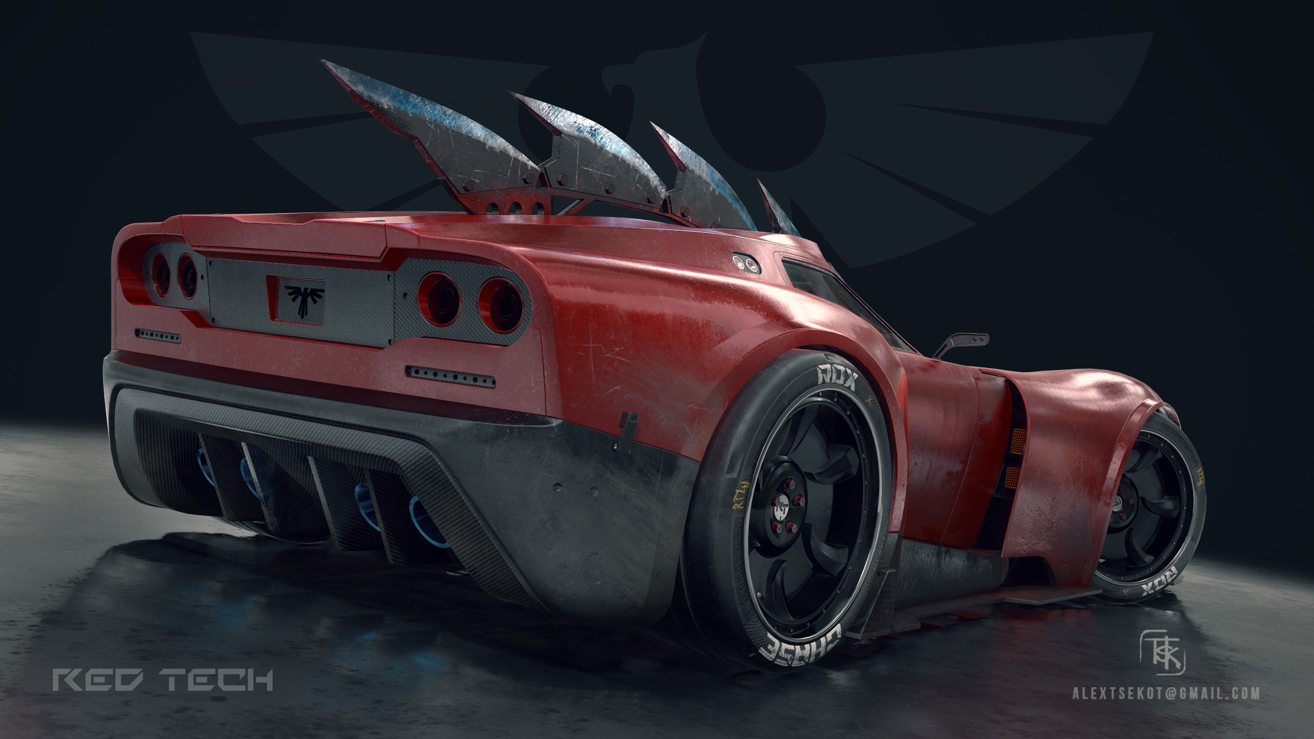 Alex Tsekot Portfolio - Eagle MK IV - Carmageddon