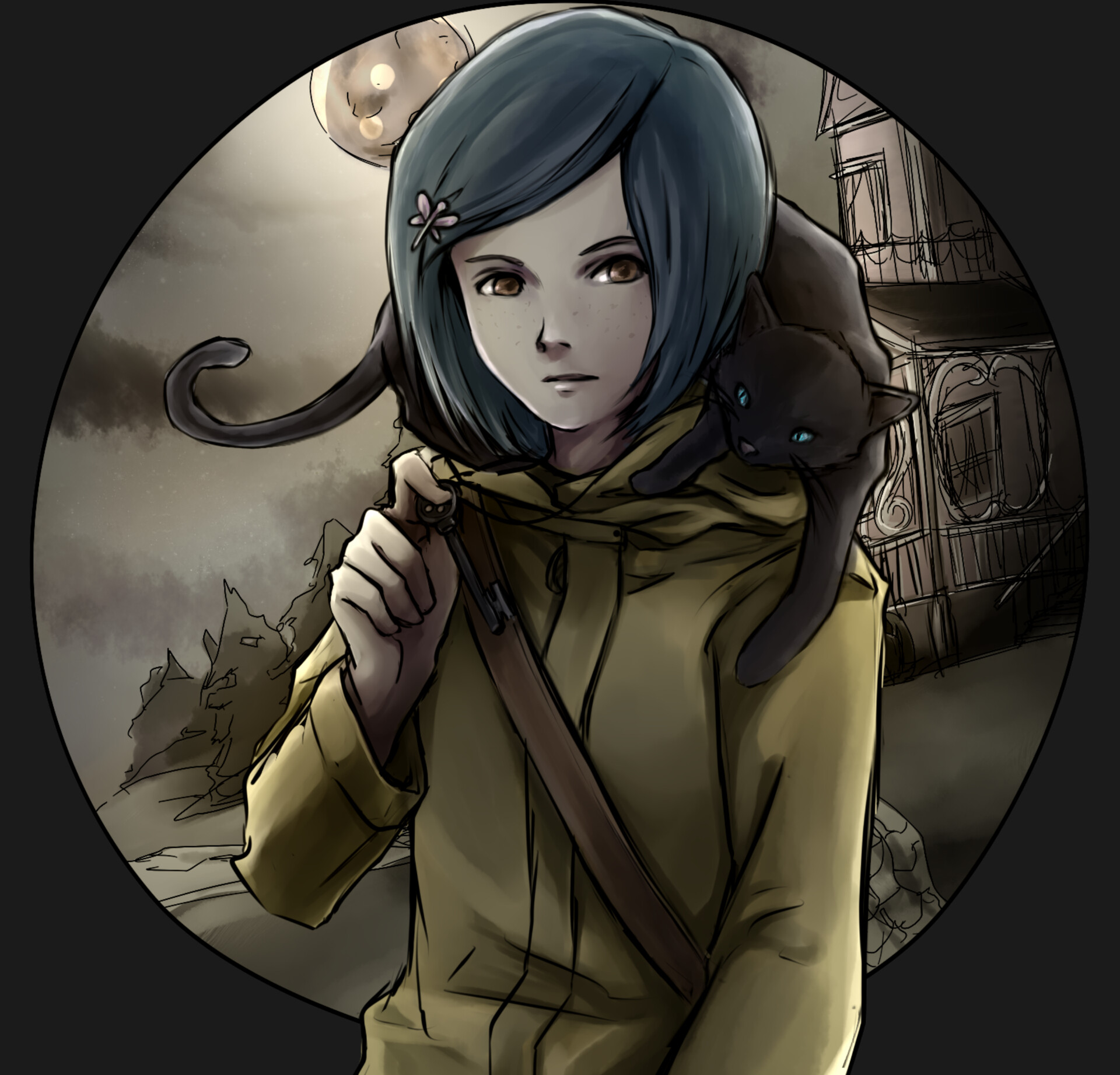 ArtStation - Button Moon