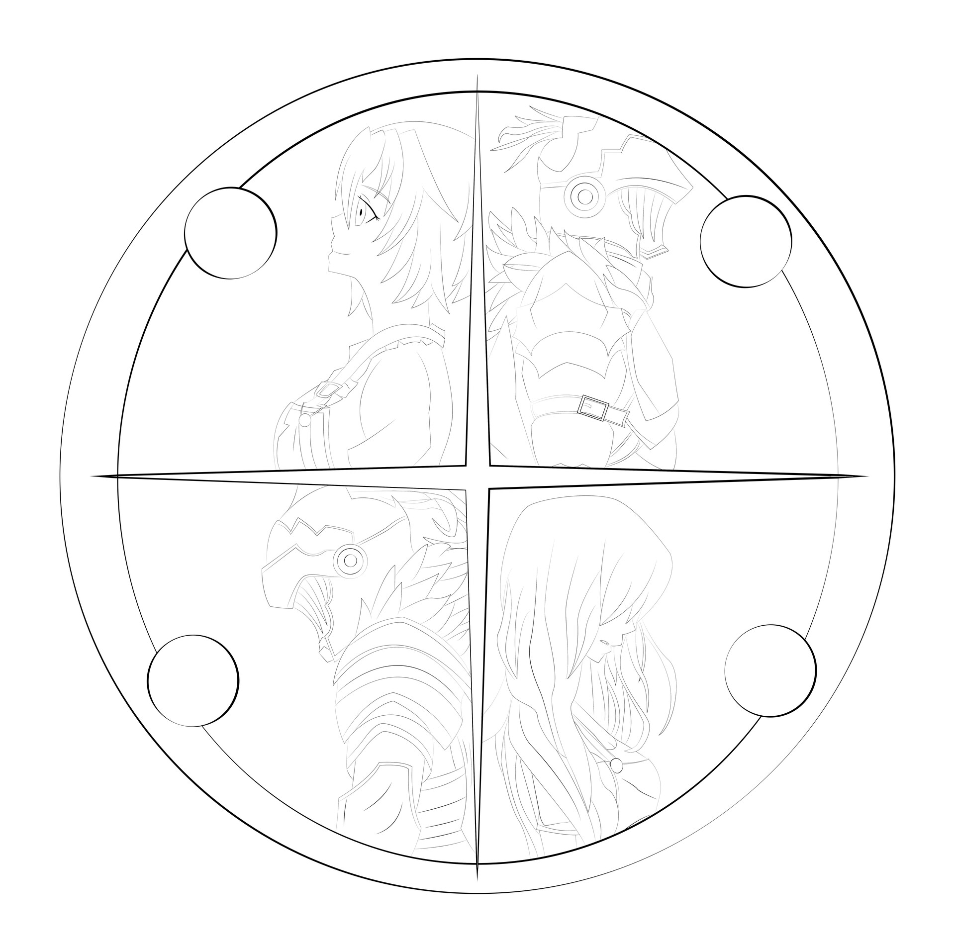goblin slayer coloring pages