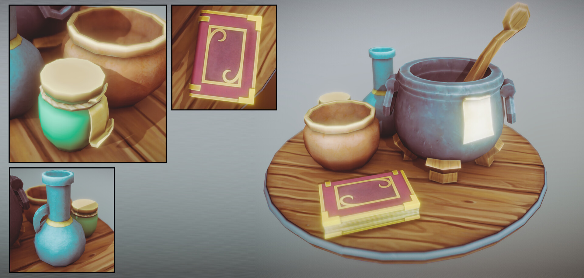 Jack Shadow - Low_Poly_Medieval_Props_05