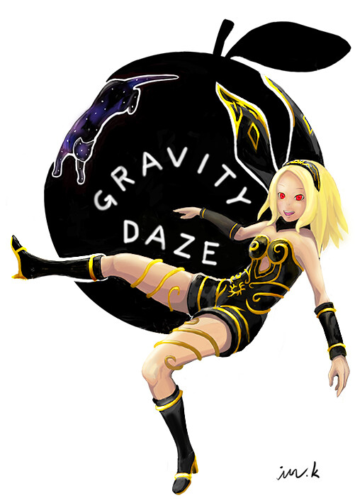 ArtStation - GRAVITY DAZE FanArt