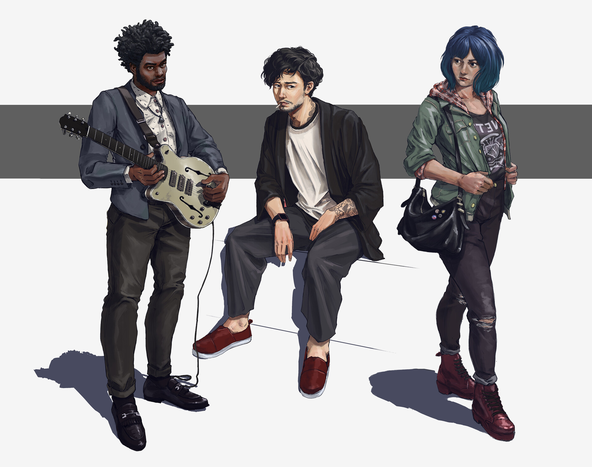 ArtStation - Urban Characters - Sketches