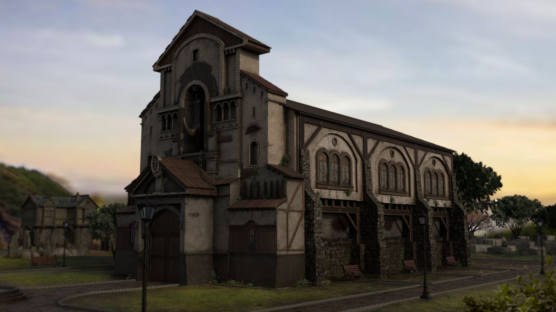 ArtStation - Church Concept