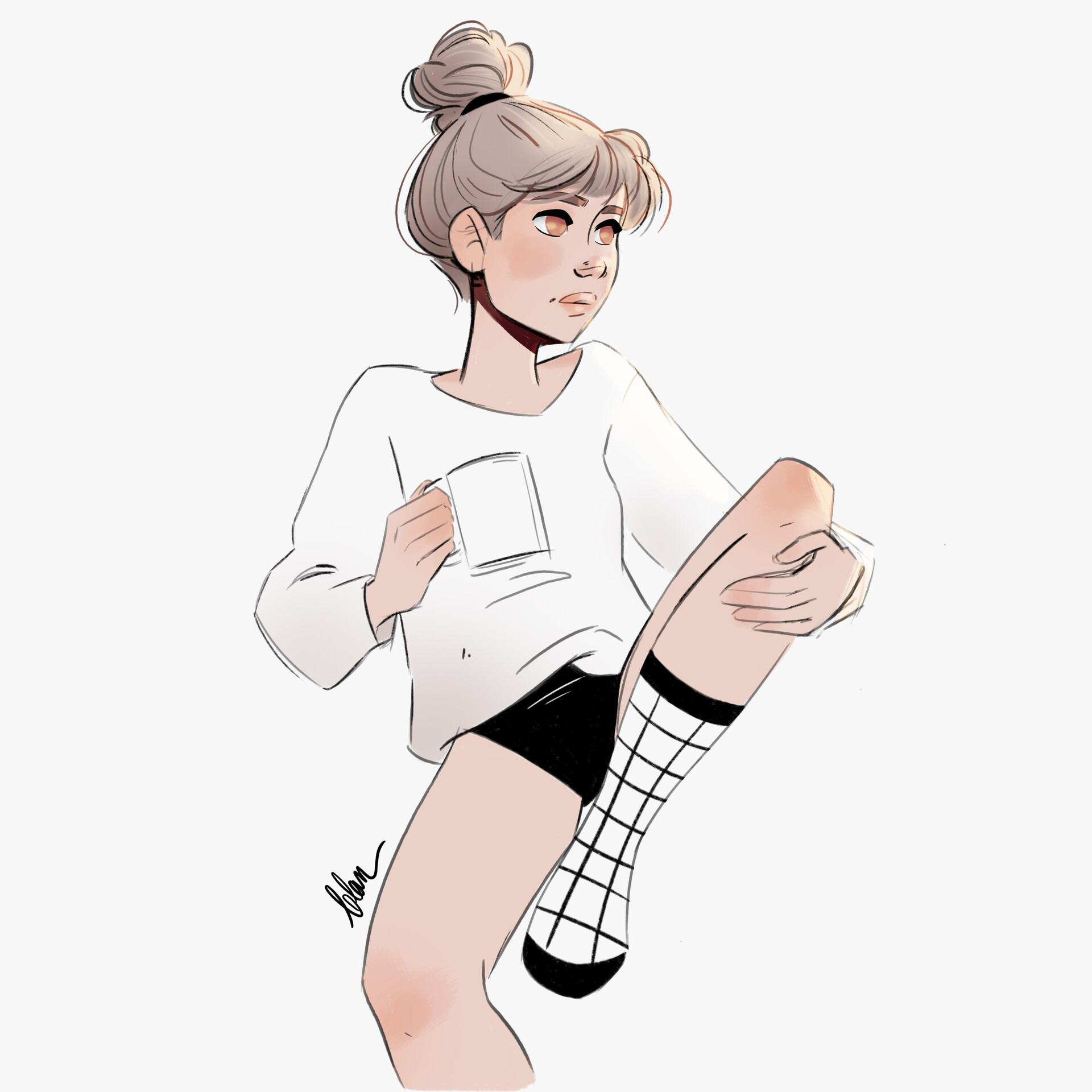 ArtStation - Colab with Ciccia Socks