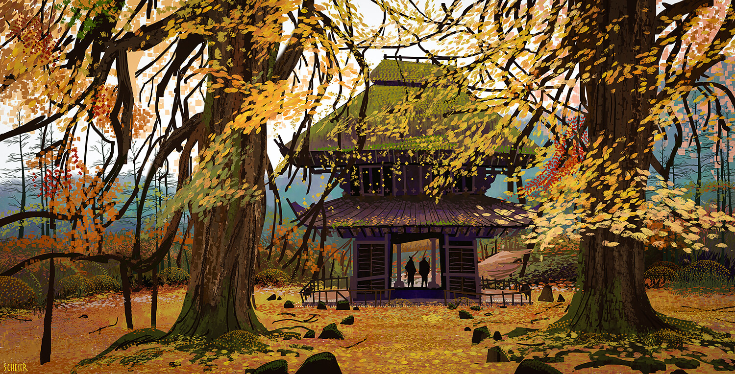 The Gate by Jason Scheier : r/ImaginaryArchitecture