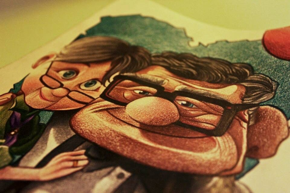 Disney Up Old Couple