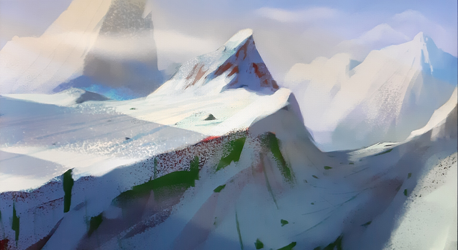 ArtStation - Mountains