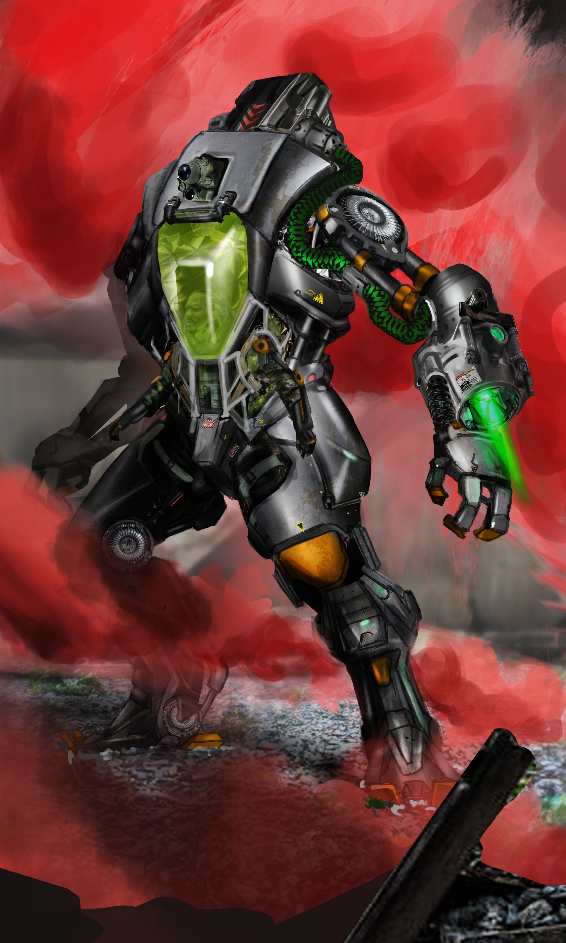 ArtStation - Mecha light scout