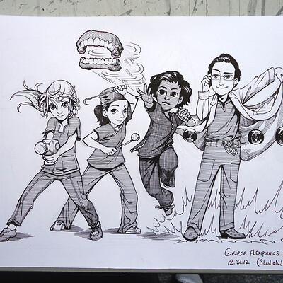 George Alexopoulos - Illustrations (Traditional)