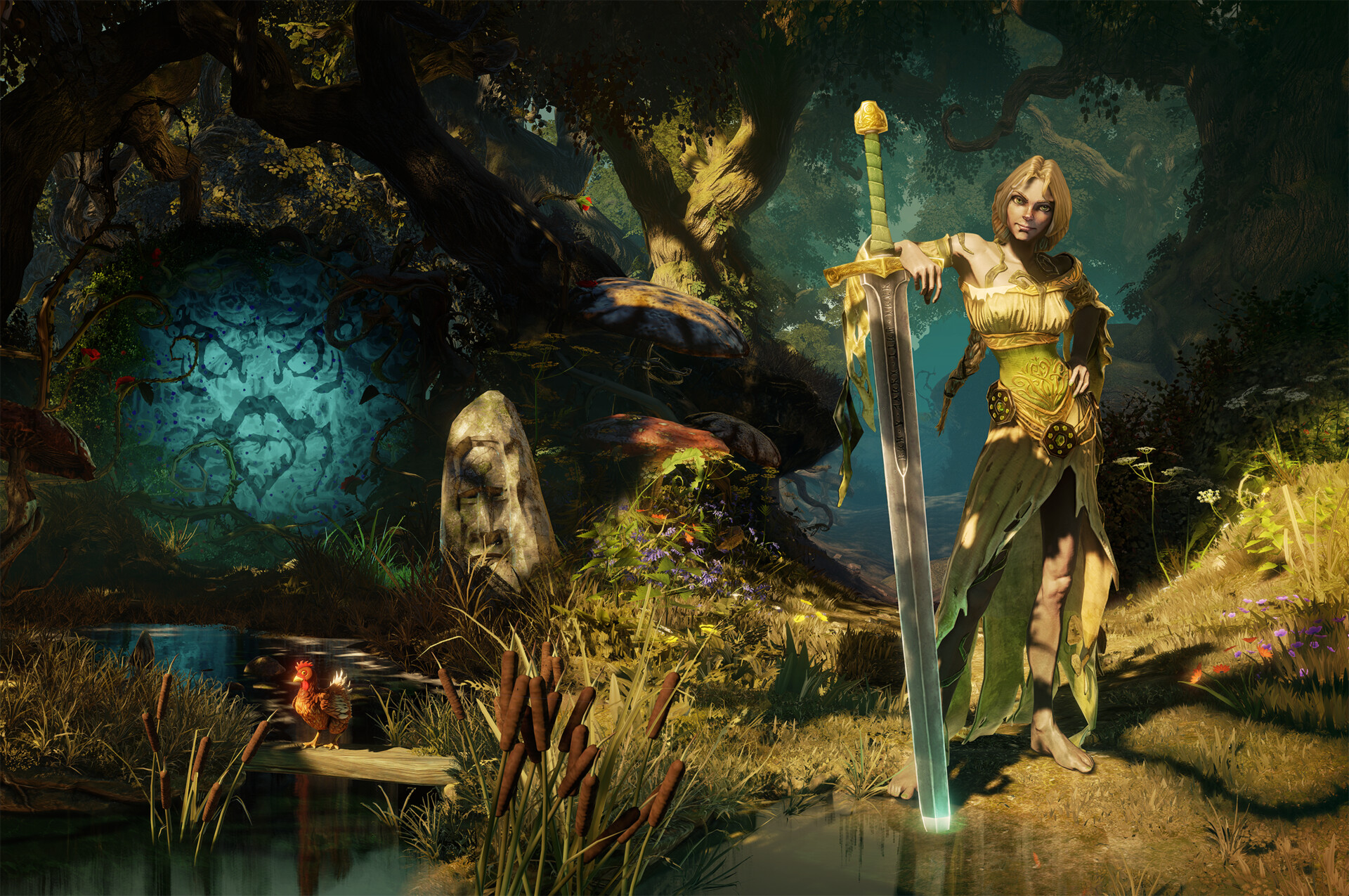 ArtStation - Edge Magazine Cover - Fable Legends