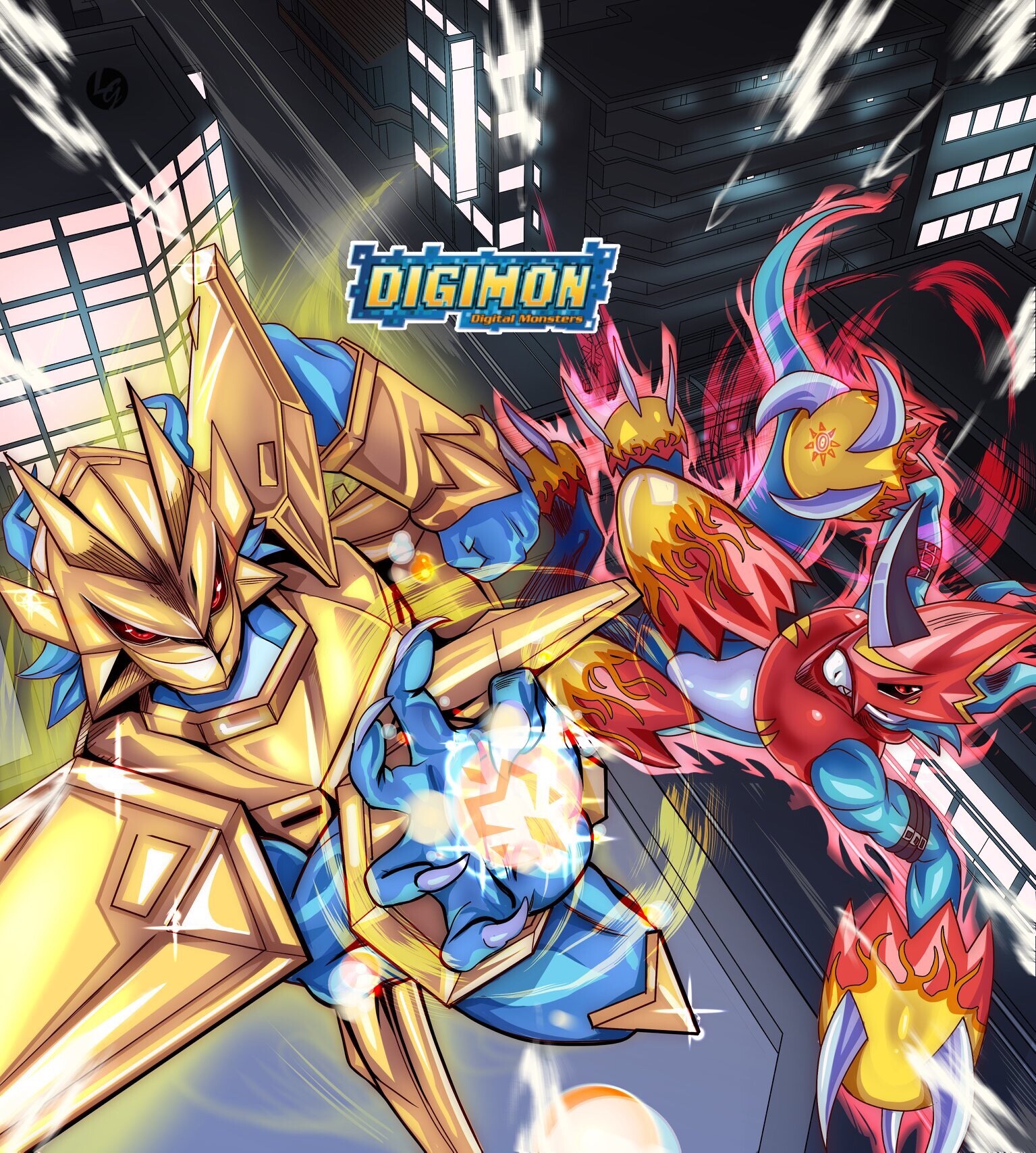 flamedramon wallpaper