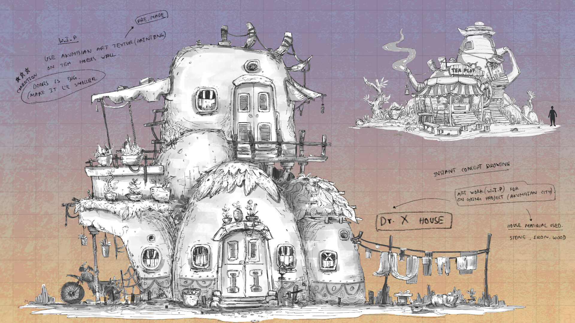 ArtStation - house concept 5