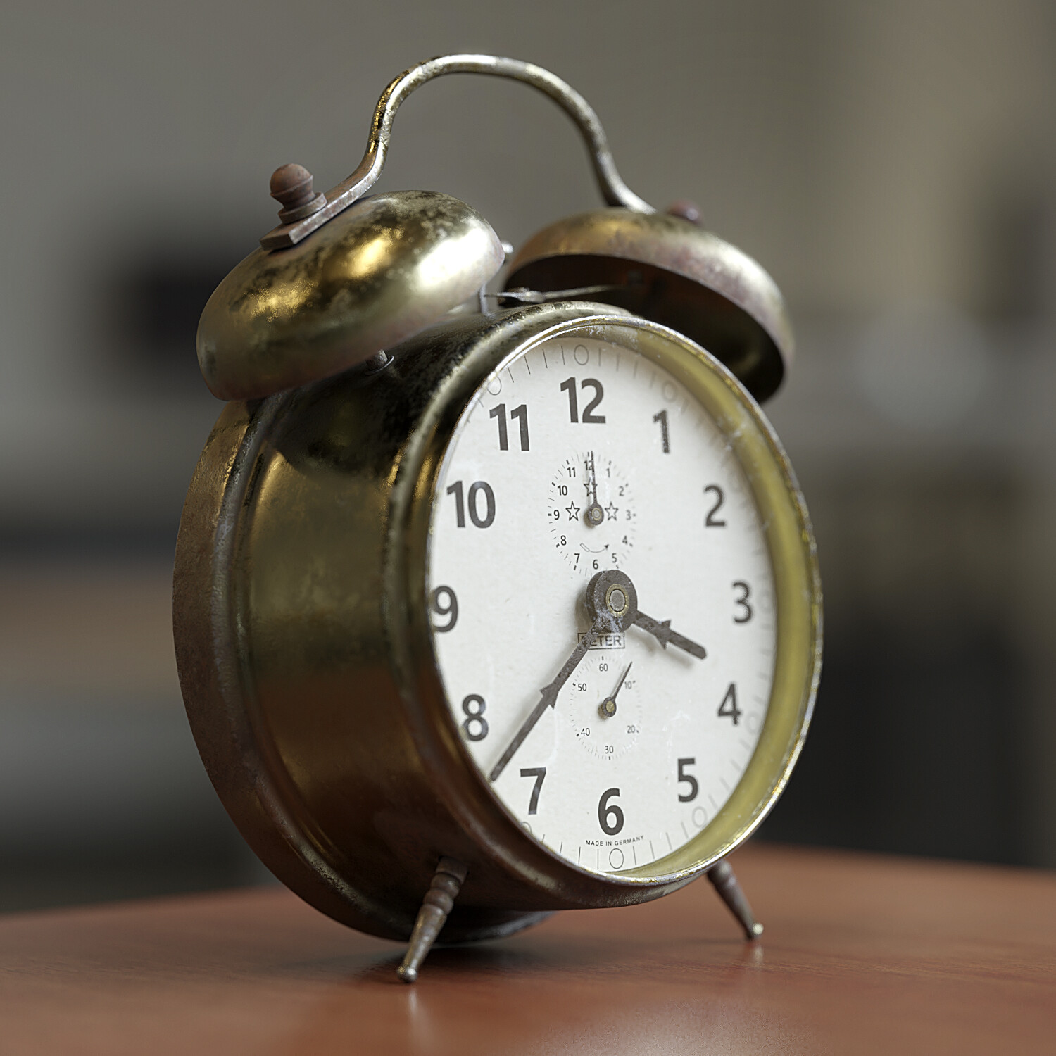 ArtStation - Old Alarm Clock