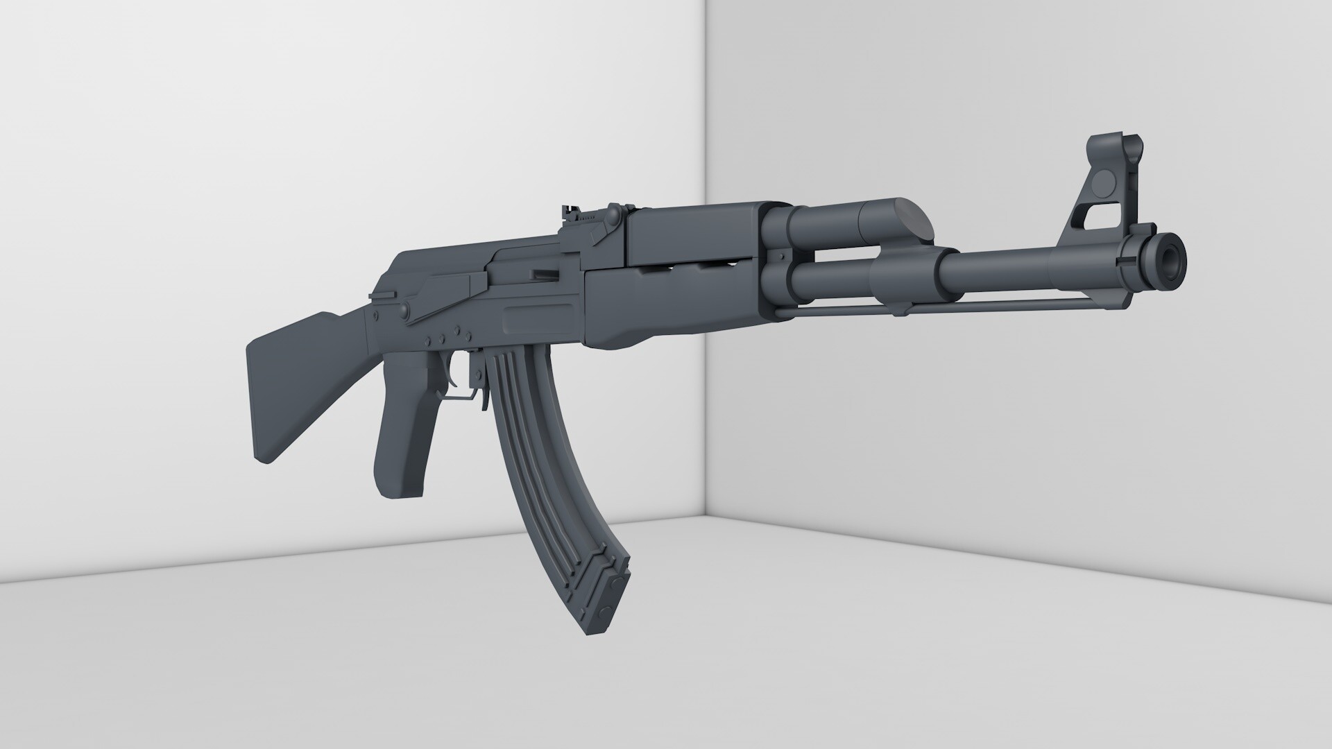 ArtStation - Klikikov 747 unpainted