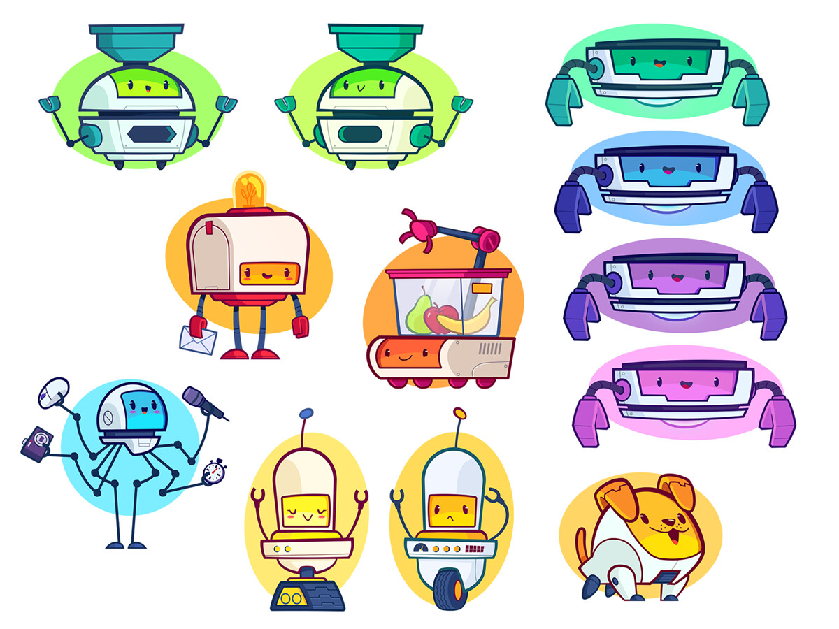 ArtStation - Little bots