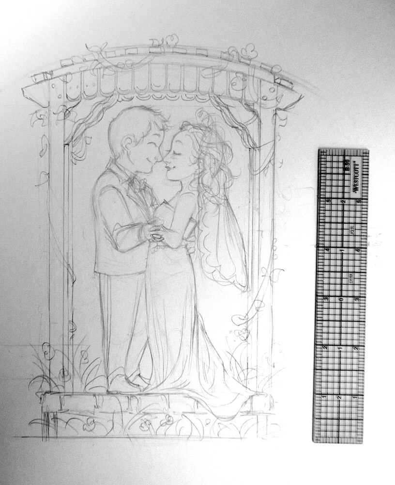 George Alexopoulos - Couple Under Awning