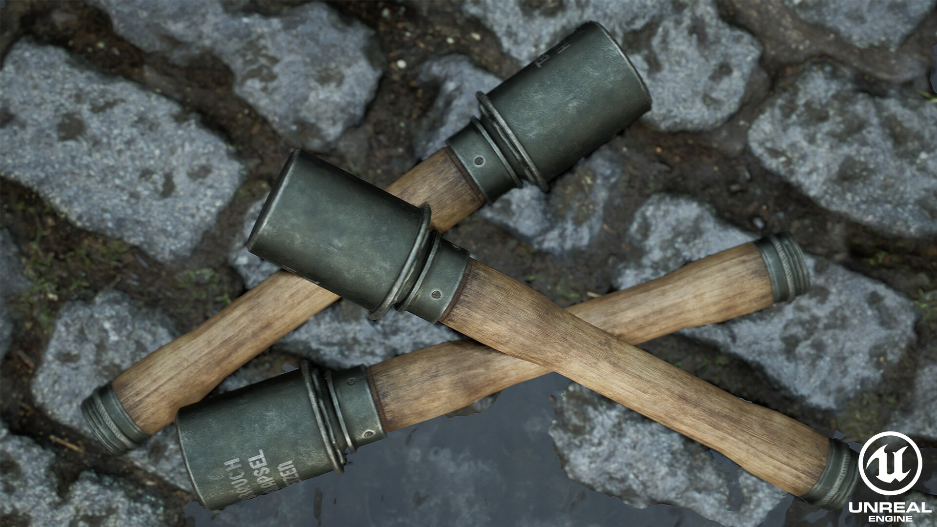 Dejan Backovic - M24 - Stielhandgranate (German WW2 hand grenade)