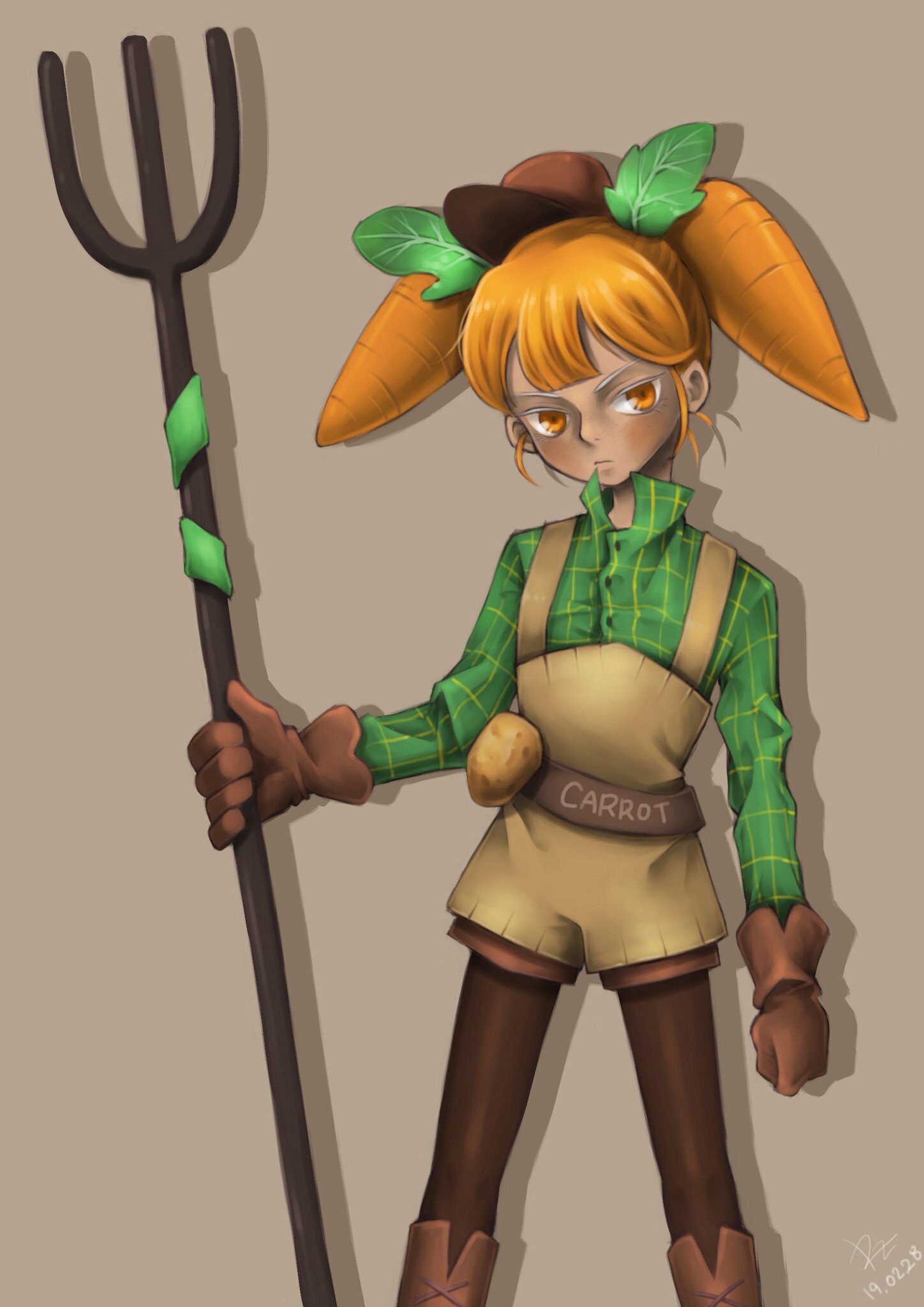 ArtStation - Carrot Cookie