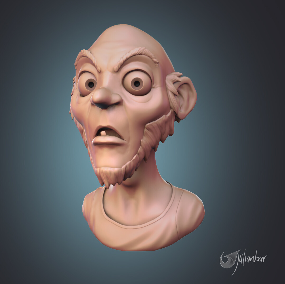 ArtStation - Cartoon Head 3