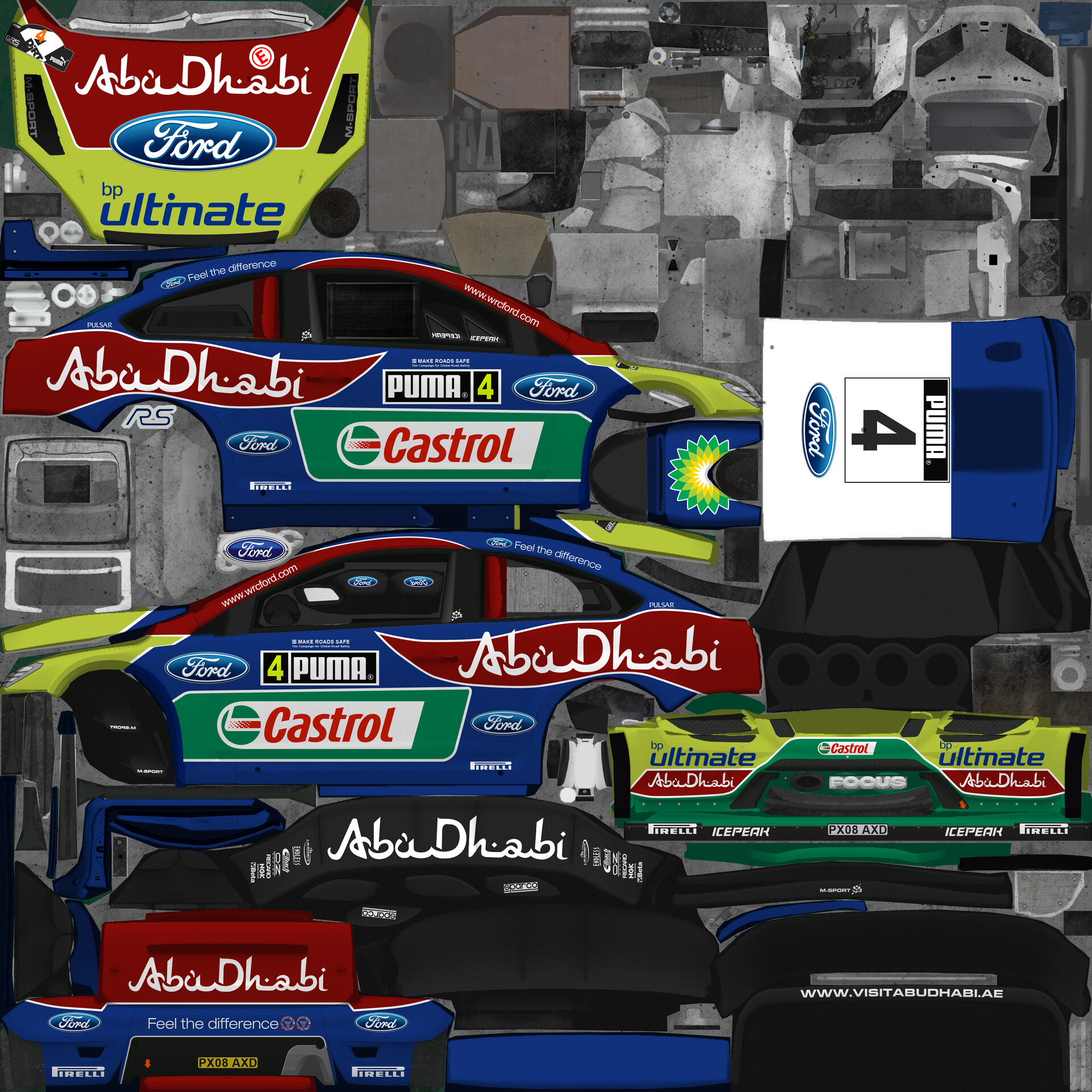 Ugo Degani - Ford Focus RS WRC 2010