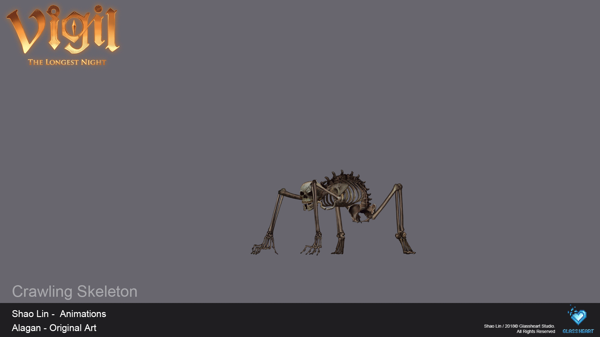 Shao Xii - Crawling Skeleton - Animation of Vigil: The Longest Night