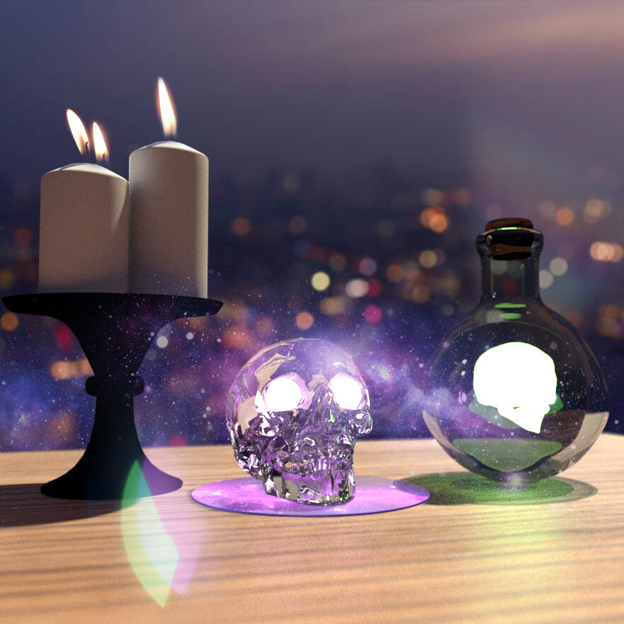 ArtStation - Wizard's Desk