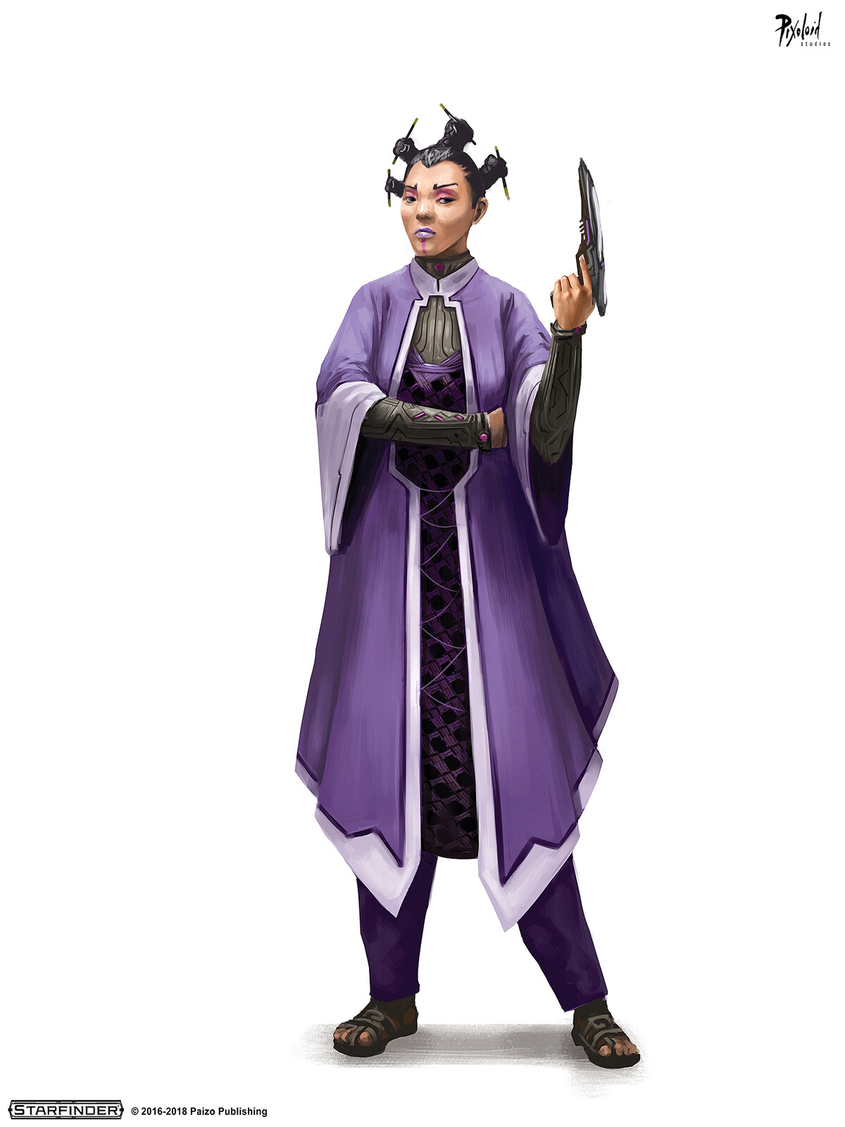 Pixoloid Studios - Starfinder - Azlanti technomancer