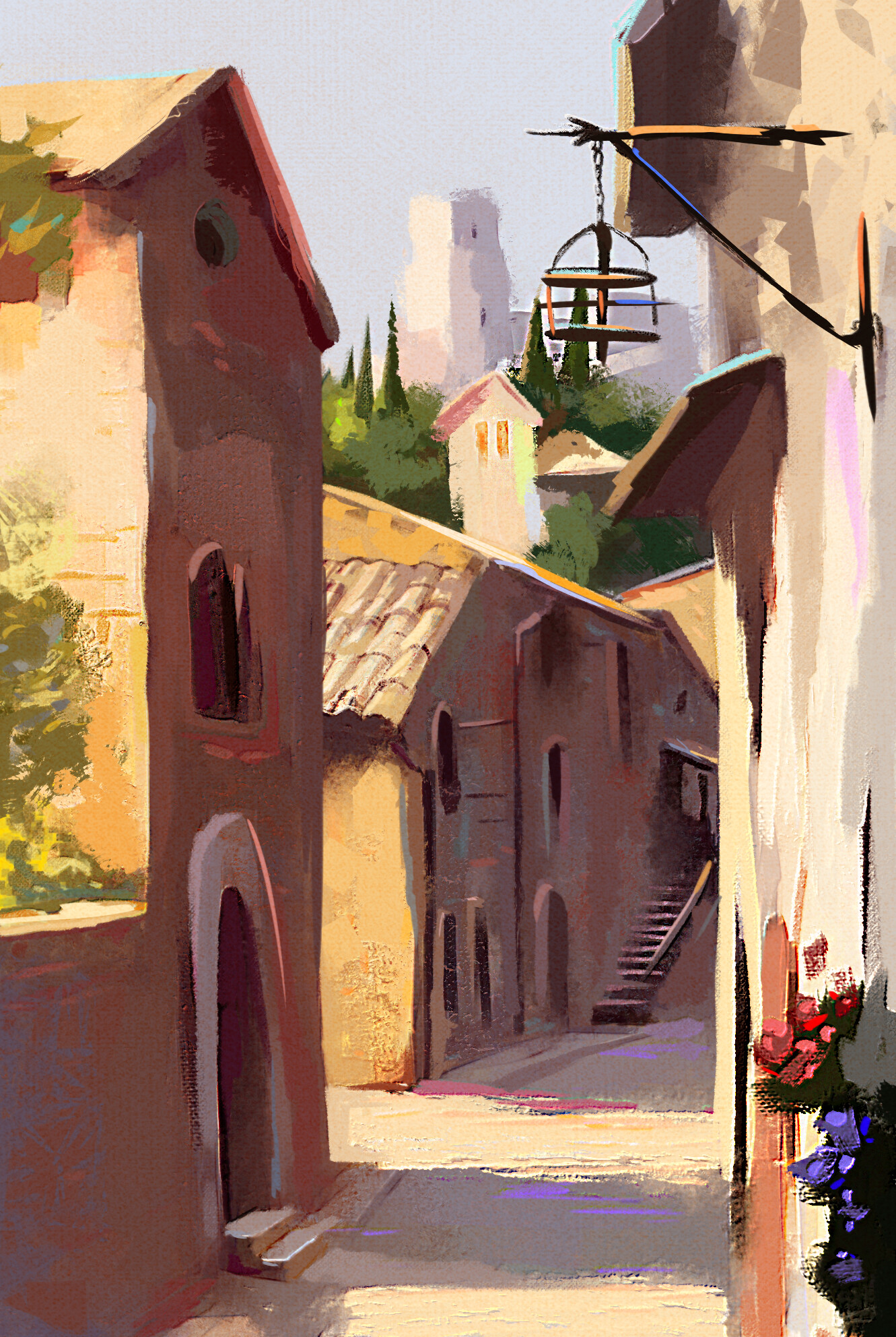ArtStation - Italian street