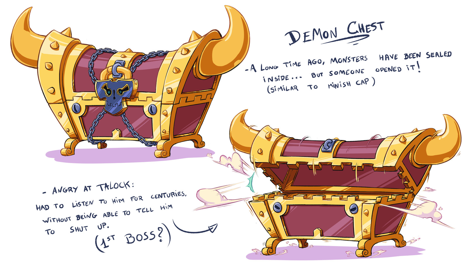 Julien LESIEUR - The Legend of Zelda: Monster Lock (fan concept)