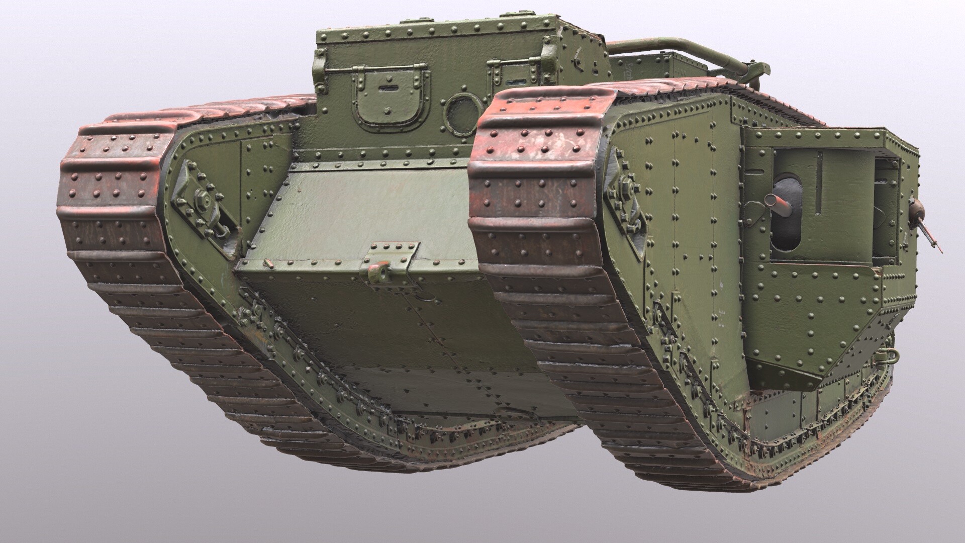Vitalii Uspalenko - Mark V "Composite" tank