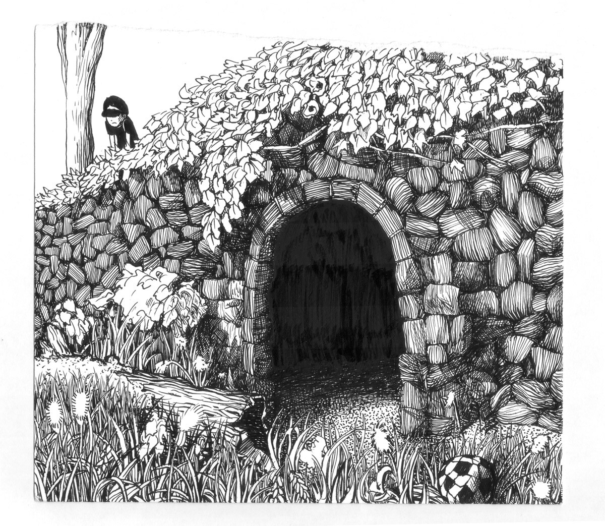 George Alexopoulos - Ink Drawings