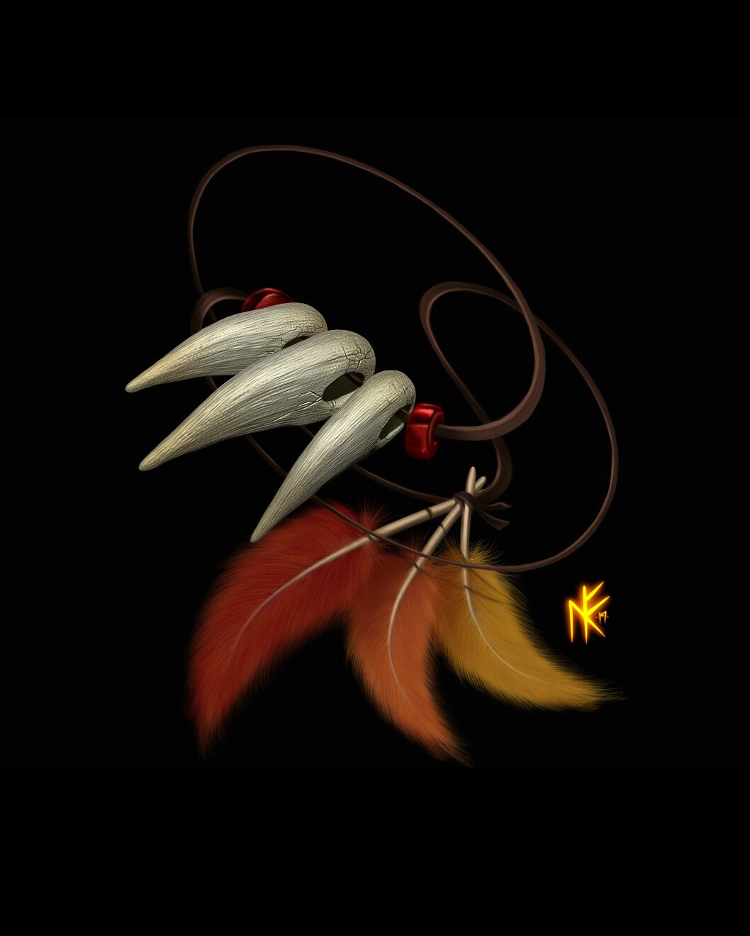 ArtStation - Magic Protective Necklace