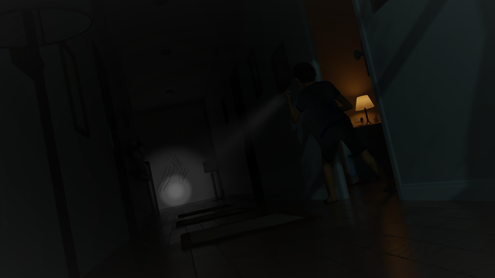 ArtStation - Night Corridor