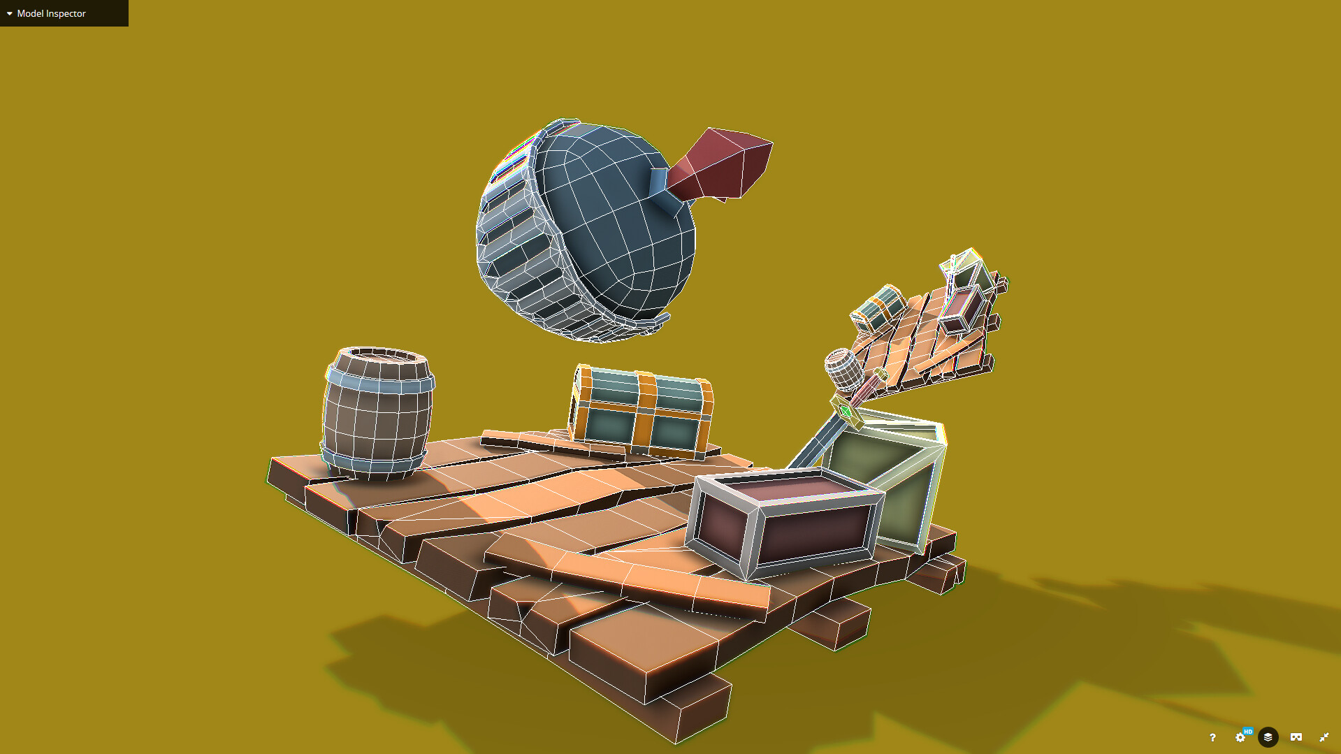 Carles Tenorio - KNIGHT HEAD SKIN DIORAMA